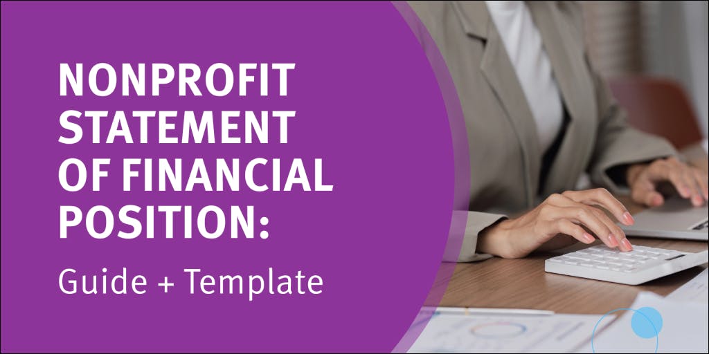 Nonprofit Statement of Financial Position: Guide + Template